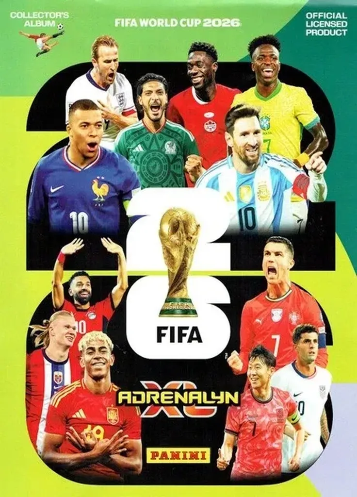 Panini FIFA World Cup 2026 Adrenalyn XL Cromos, Cartas, Trading Cards ...