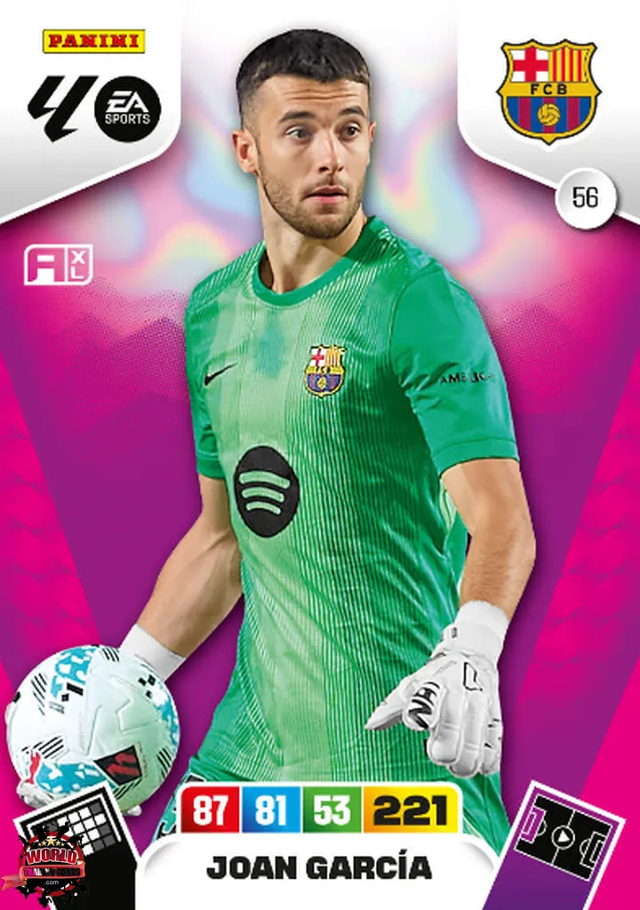 Football Trading Card - Joan García - FC Barcelona - Panini Adrenalyn ...