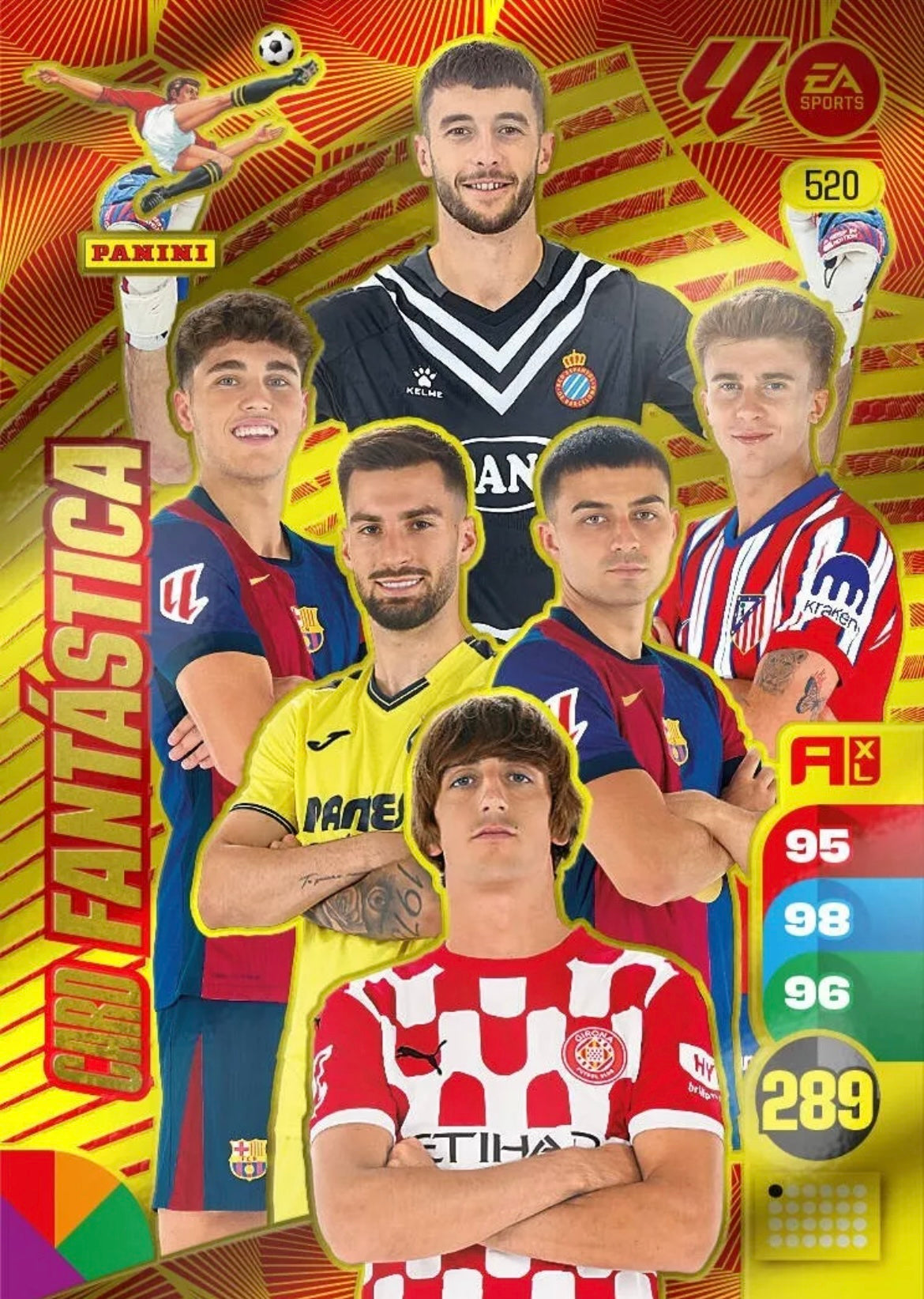 Cromo Trading Card – Card Fantástica - Panini Adrenalyn XL La Liga 2024 ...