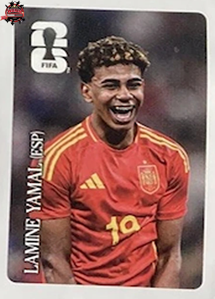 Soccer Trading Card - Lamine Yamal - Spain - Panini Fifa World Cup ...