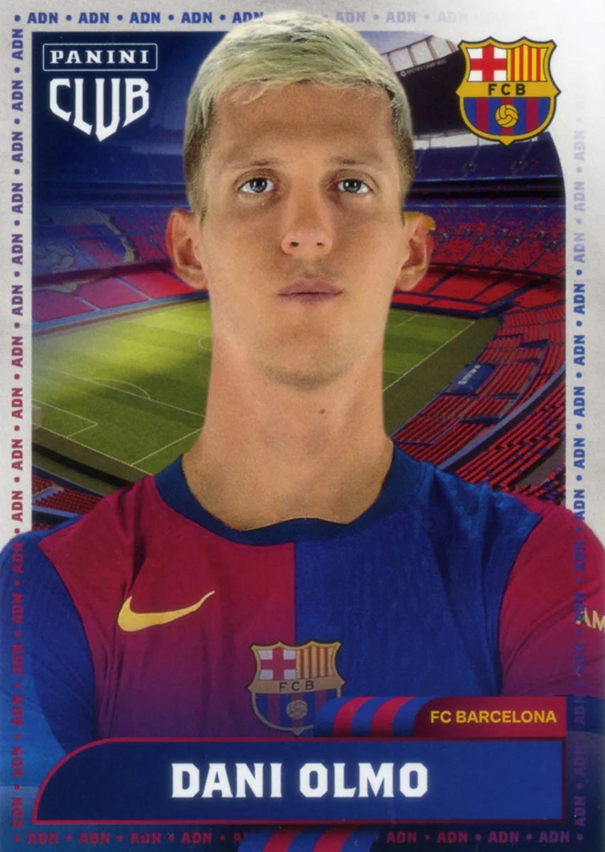 Panini Club FC Barcelona 2024-2025 #025 - Dani Olmo (FC Barcelona) ADN ...