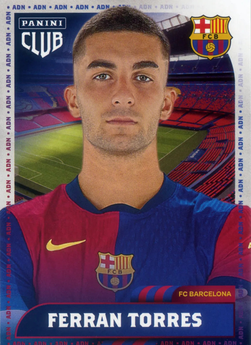 Panini Club FC Barcelona 2024-2025 #027 - Ferran Torres (FC Barcelona ...