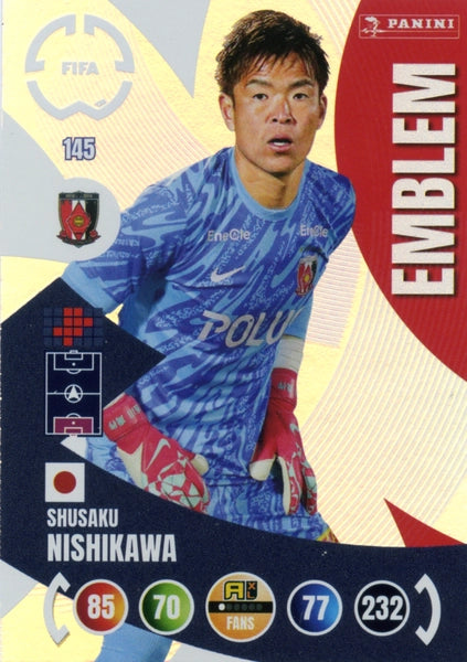 Cromo Trading Card Fútbol-Shusaku Nishikawa-Urawa Red Diamonds-Panini ...