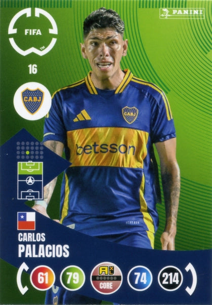 Cromo Trading Card Fútbol-Carlos Palacios-CA Boca Juniors-Panini Club ...