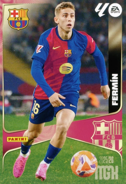 Football Trading Card - Fermín - FC Barcelona - Panini Megacracks 2025 ...